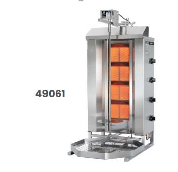 FED - Potis MU GD4 70 kg Natural Gas Doner Kebab Machine / Vertical ...